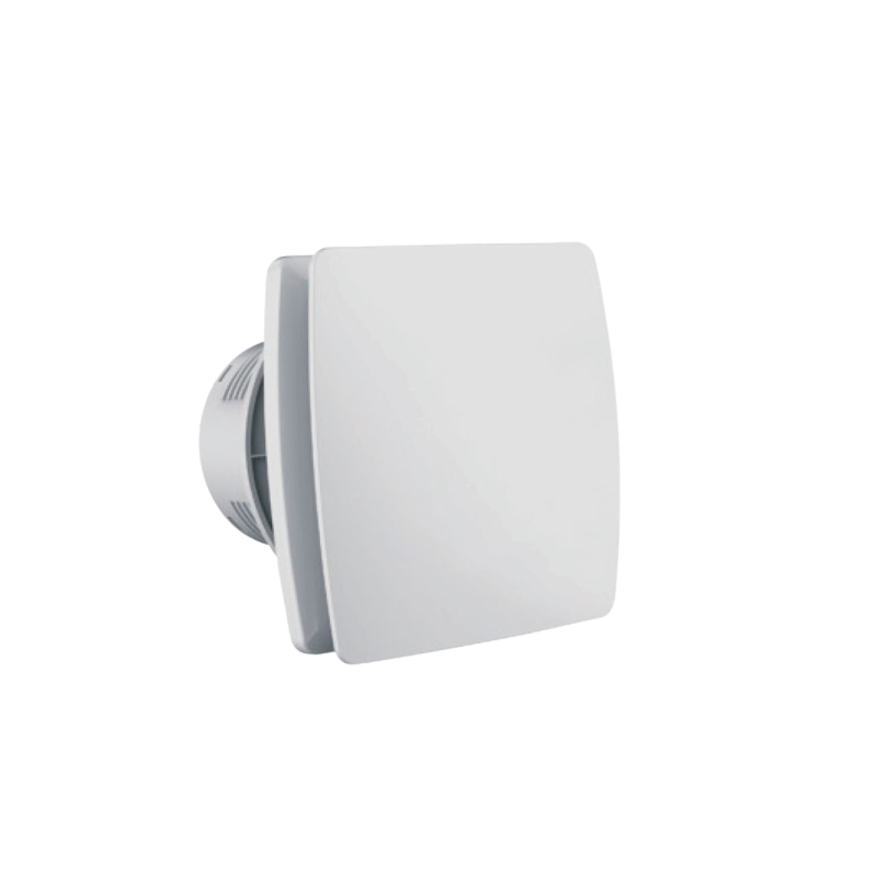 ECO-VENT Silent Modern Bathroom Extractor Fan | 100MM with TIMER